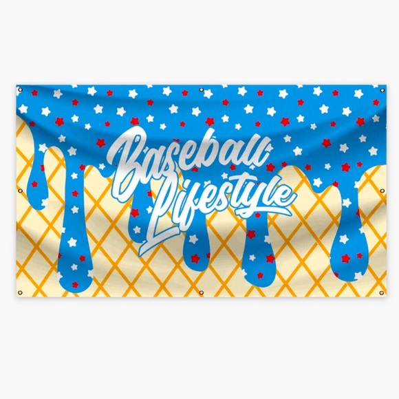 Baseball Lifestyle 101 | Accessories | Baseball Lifestyle 1 Flag | Poshmark